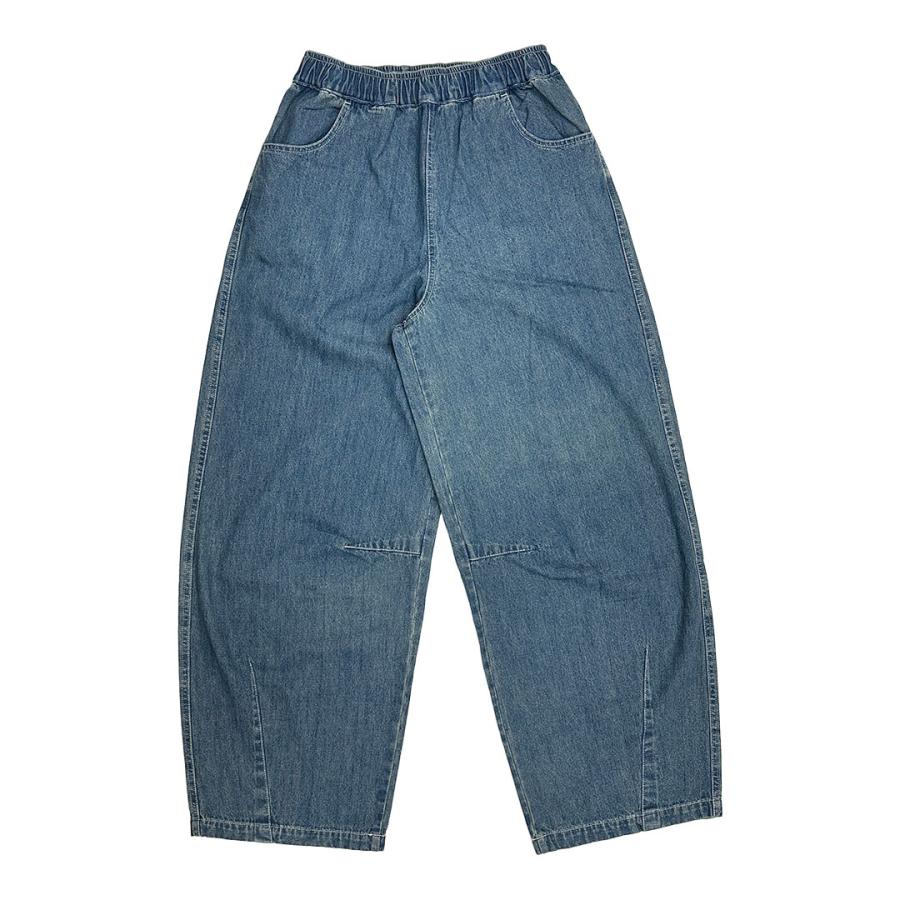 Double Flags(ダブルフラッグス) ハートポケットデニムパンツ レディース デニム デニムパンツ ハートポケット ウエストゴム 綿100％ 通勤 通学 おしゃれ : WFLAGS ...