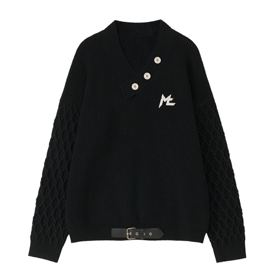 MAMC エムエーエムシー ルーズニット セーター (MC923)オーバーサイズ 正規品 キャンセル不可 :MC923:WFLAGS - 通販 - Yahoo!ショッピング