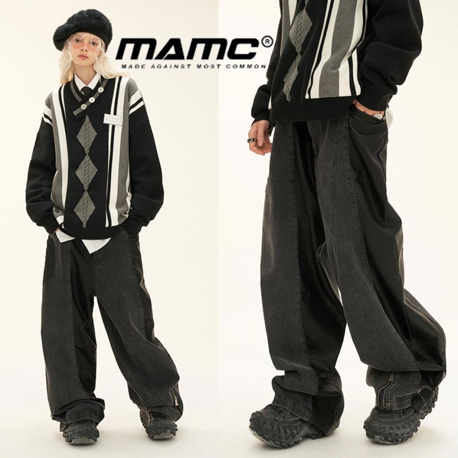 MAMC エムエーエムシー パンツ デニム切替ルーズパンツ (MC940) キャンセル不可 : WFLAGS - 通販 - Yahoo!ショッピング