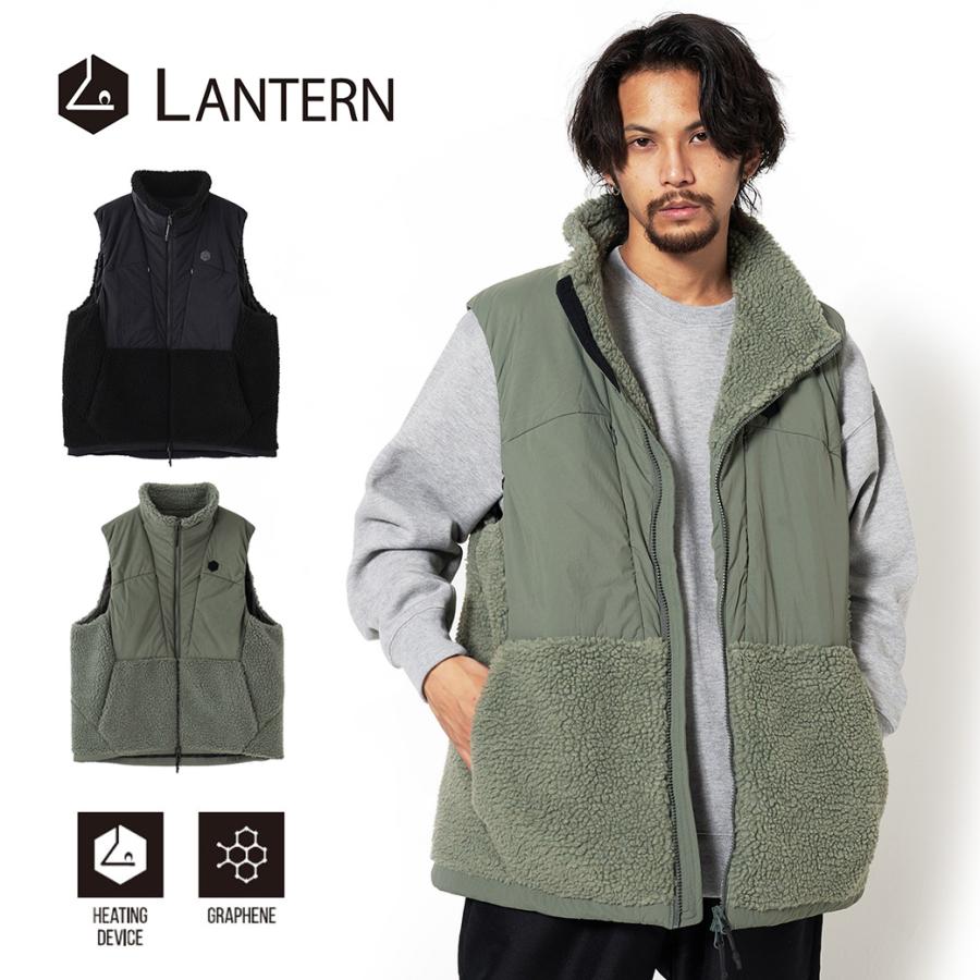 LANTERN (ランタン) HEATING BOA VEST ヒートデバイスベスト 充電バッテリー付き (MNA-LAN-09) 送料無料 キャンセル不可 : WFLAGS - 通販 ...
