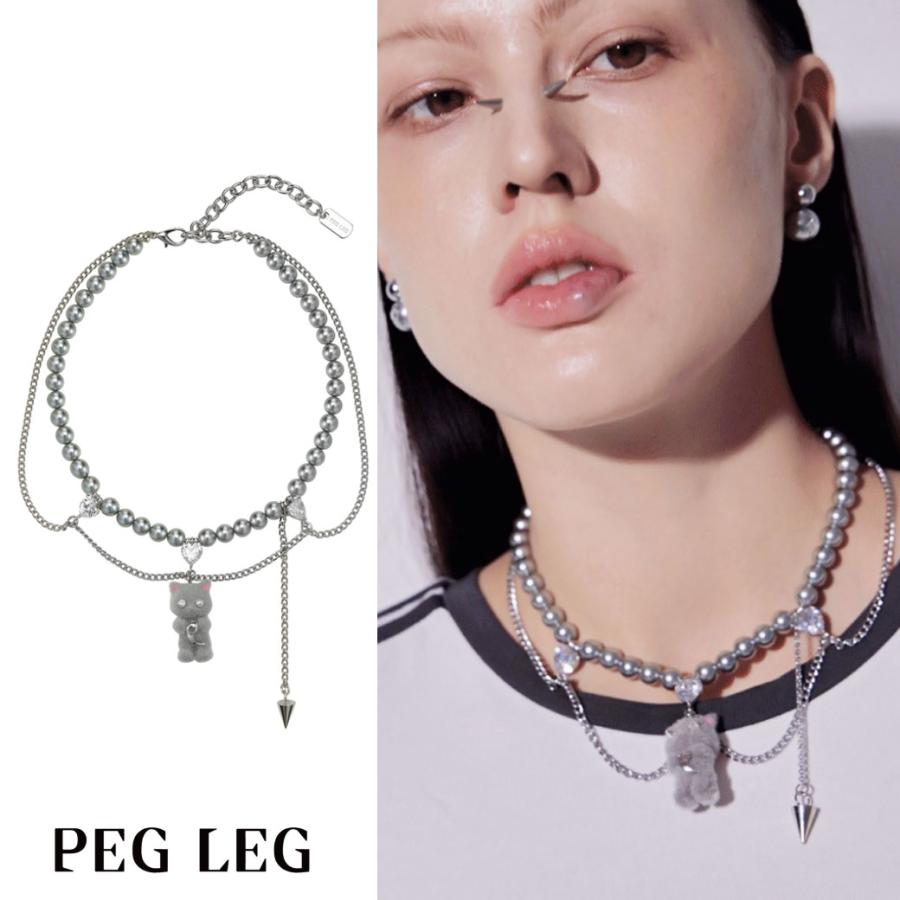 PEG LEG ペグレグ CLAWS cat ねこ 正規品 送料無料 韓国ファッション 韓国ブランド K-POPアイドル 10代 20代 30代 40代 流行 トレンド N25SC02 ...