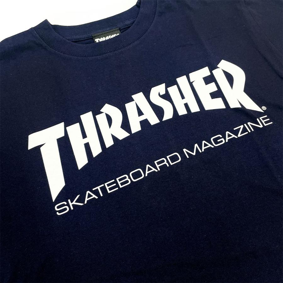 THRASHER THRASHER(スラッシャー) MAG LOGO S/S TEE (th8101) フレーム ショートスリーブ Tシャツ スラッシャー 半袖 プリント 送料無料 ...