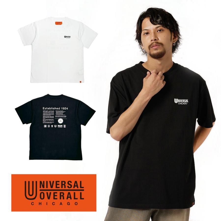 UNIVERSAL OVERALL ユニバーサルオーバーオール Tシャツ VINTAGE TEXT LOGO : WFLAGS - 通販 - Yahoo!ショッピング