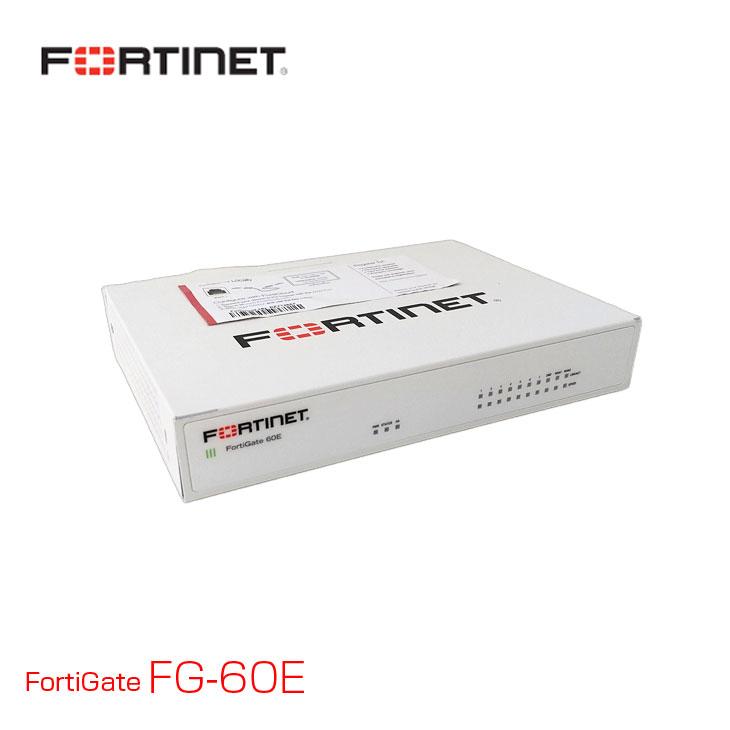 中古品 FORTINET FG-60E FortiGate Cloud Key付 ファイアウォール フォーティゲート 初期化済 ...