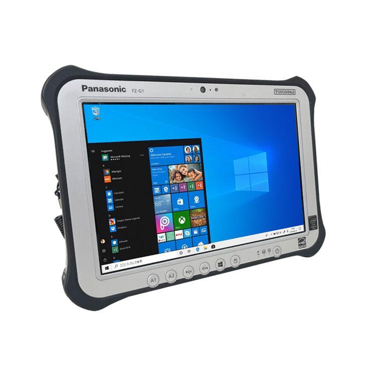 Let’s note Panasonic TOUGHPAD タフパッド FZ-G1 中古 Win10 防塵・防水 スタイラス付[core i5 4310U 2.0GHz メモリ4GB ...