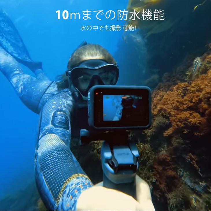 HERO（GoPro） GoPro HERO10 Black CHDHX-102-FT ウェアラブルカメラ GP2チップ 5.3Kビデオ 23MP HyperSmooth 4.0 10m防水 ...