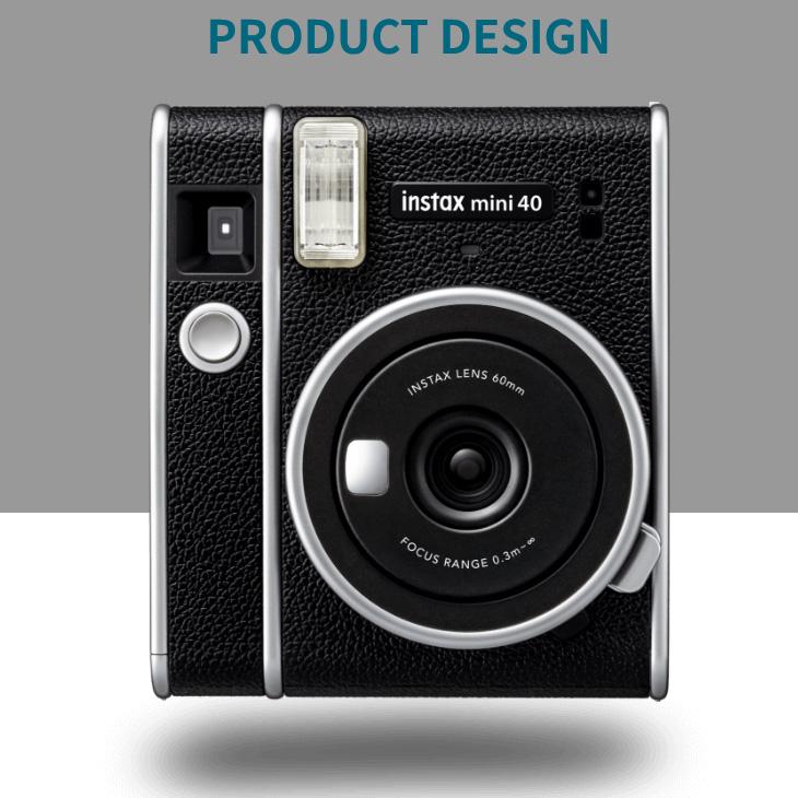 FUJIFILM 【箱入り美品】FUJIFILM チェキ instax mini40 INS MINI 40 インスタントカメラ ブラック クラッシクデザイン : 中古パソコンのワットファン ...