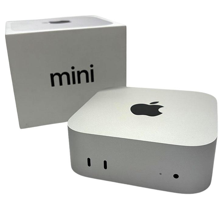 Mac mini Apple MU9D3J/A A3238 M4 2024 手のひらサイズ小型デスク [Apple 10コア メモリ16GB ...