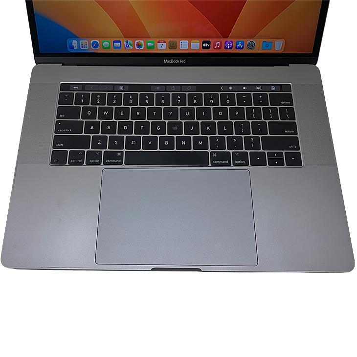 Apple MacBook Pro 15.4inch MPTR2J/A A1707 2017 USキー 選べるOS TouchBar TouchID [core i7 7700HQ 16G ...