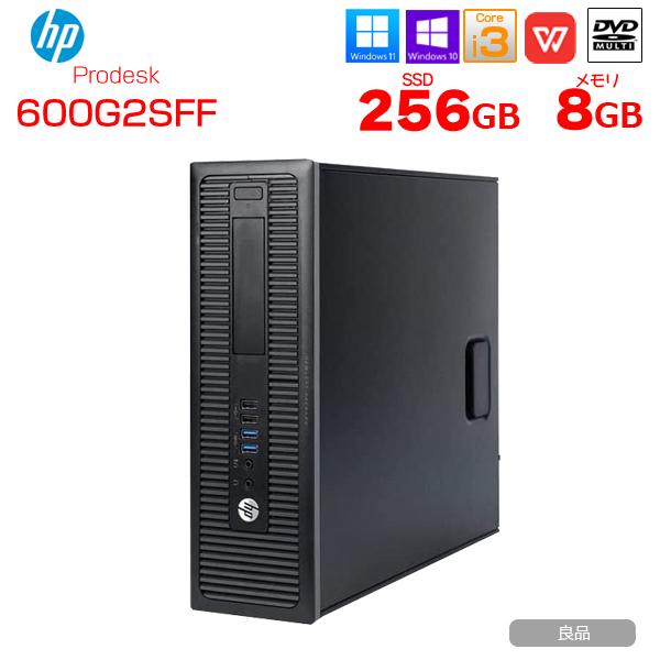 HP ProDesk 600G2 SFF 中古 デスクトップパソコン Win10 Office 第6世代[Corei3 メモリ8GB SSD256GD マルチ]:良品 : pd600g2sff ...