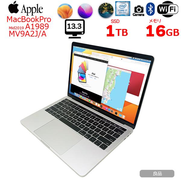 Apple MacBook Pro 13.3inch MV9A2J/A A1989 2019 選べるOS TouchBar TouchID USキー [core i7 8569U 2.8GHz ...