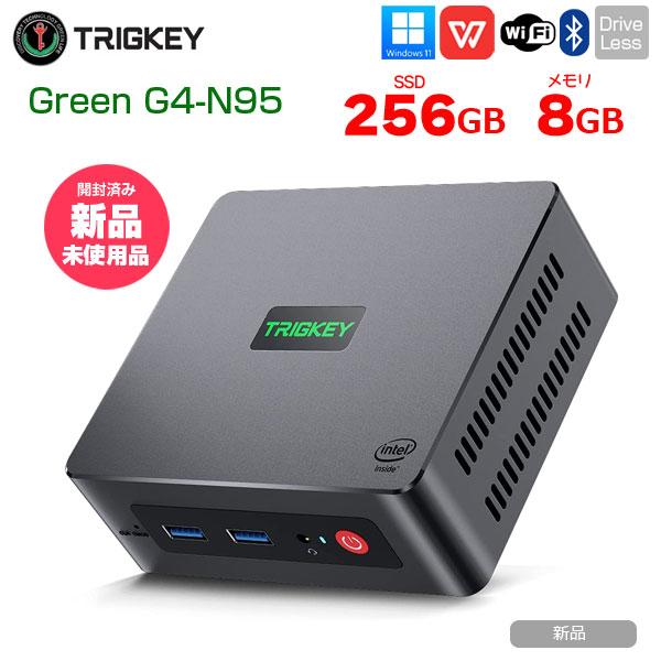 【新品未使用】TRIGKEY Green G4-N95 超小型 デスクトップパソコン Win11 Office 12世代 [Alder ...