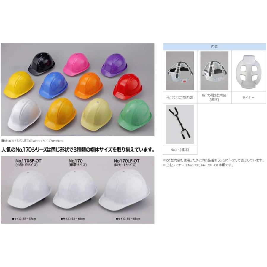 TOYO SAFETY トーヨーセフティー ヘルメット 黄 アメリカン型 NO.170F 4962087101321 : WHATNOT - 通販 - Yahoo!ショッピング