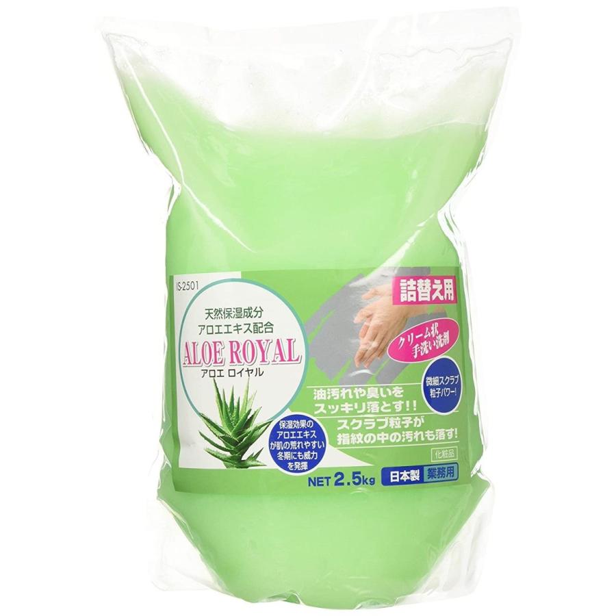 ビッグマン ハンドクリーナー アロエロイヤル 2.5kg 手洗い洗剤 クリーム状 手 洗浄 手洗い 工場 油汚れ 頑固な汚れ 手指洗浄 アロエ ...