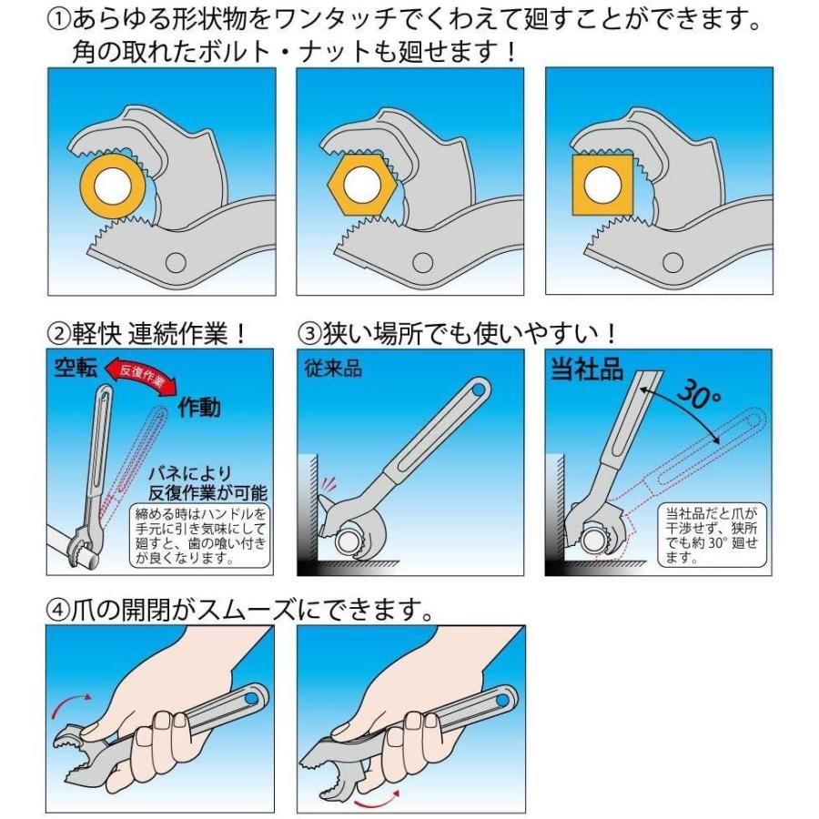 TOP スピードレンチ裸包装 SW-150 :40010:WHATNOT - 通販 - Yahoo!ショッピング