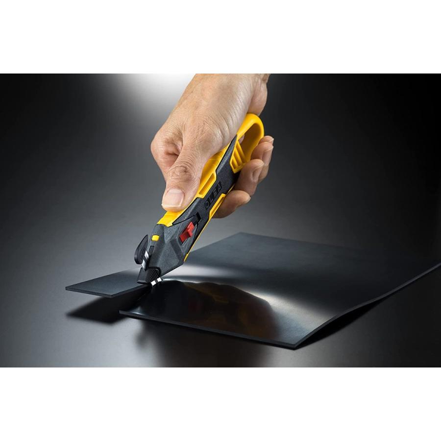 OLFA（オルファ） カイコーン 替刃式 カイコーンPRO 本体 開梱用カッター 開梱 段ボール テープスリッター付き 239B ステンレス刃 ワンタッチ交換 4901165301840 ...