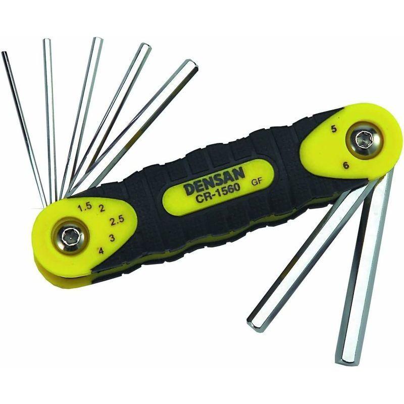 JEFCOM DENSAN デンサン ジェフコム コンパクト六角レンチセット CR-1560 : WHATNOT - 通販 - Yahoo!ショッピング