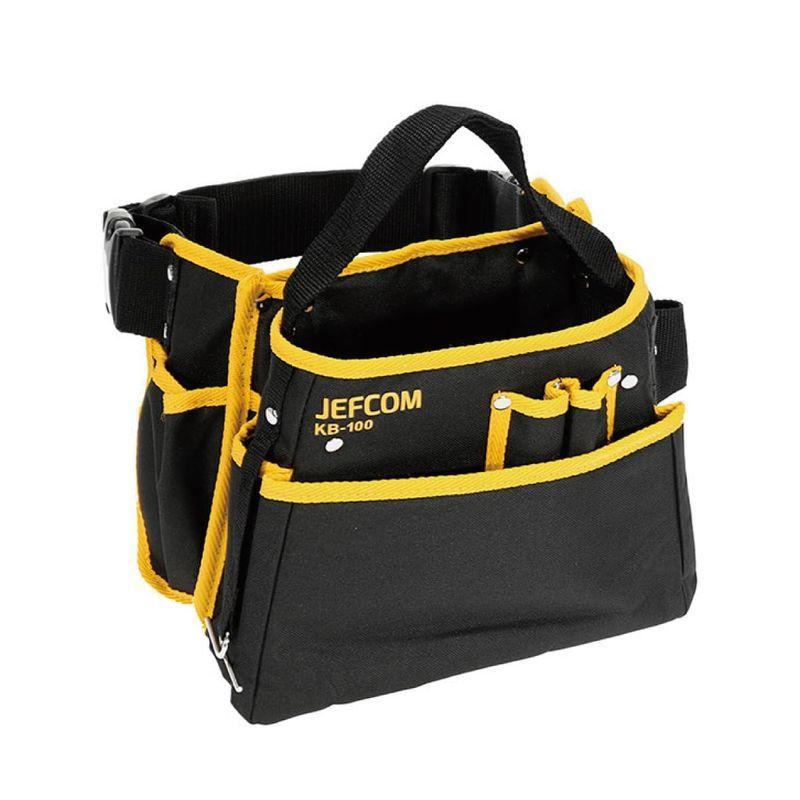 JEFCOM バッグ 脚立 ハシゴ 取り付け 高所 便利 ポケット サック ツール DENSAN デンサン ジェフコム ハシゴバッグ KB-100 : WHATNOT - 通販 - Yahoo ...