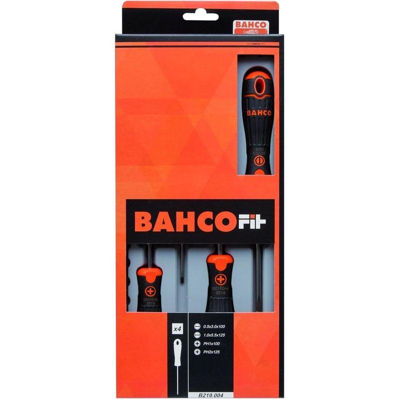 BAHCO DIY 工具 ドライバー 大工 日曜大工 スナップオンツール Fit スクリュードライバーセット B219.004 ...