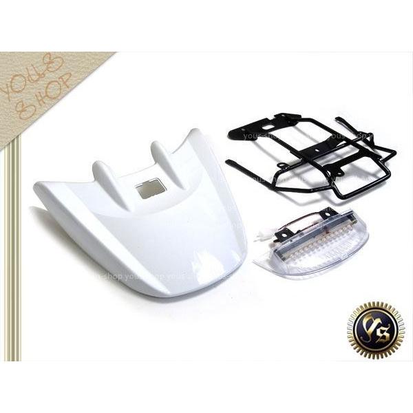 DIO ディオ Z4 LEDテール リア スポイラーset 白 AF56 AF57 AF63 : wheat-shopping - 通販 - Yahoo!ショッピング