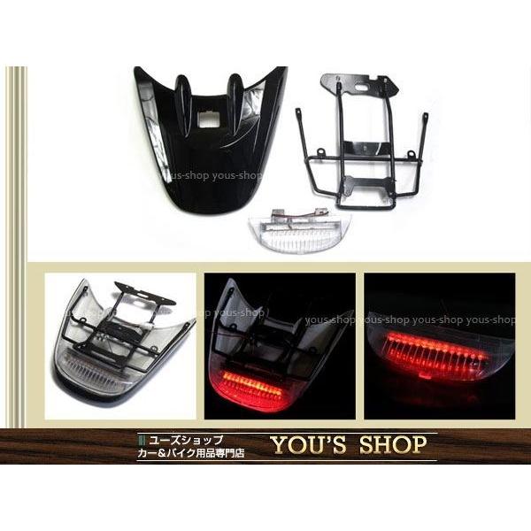 DIO ディオ Z4 LEDテール リア スポイラーset 黒 AF56 AF57 AF63 : wheat-shopping - 通販 - Yahoo!ショッピング