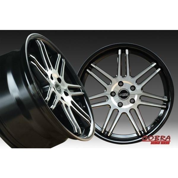 COBRA Design INTERCEPTOR-01 19inホイール4本セット ミニバン系など適合車種多し PCD114.3 ...