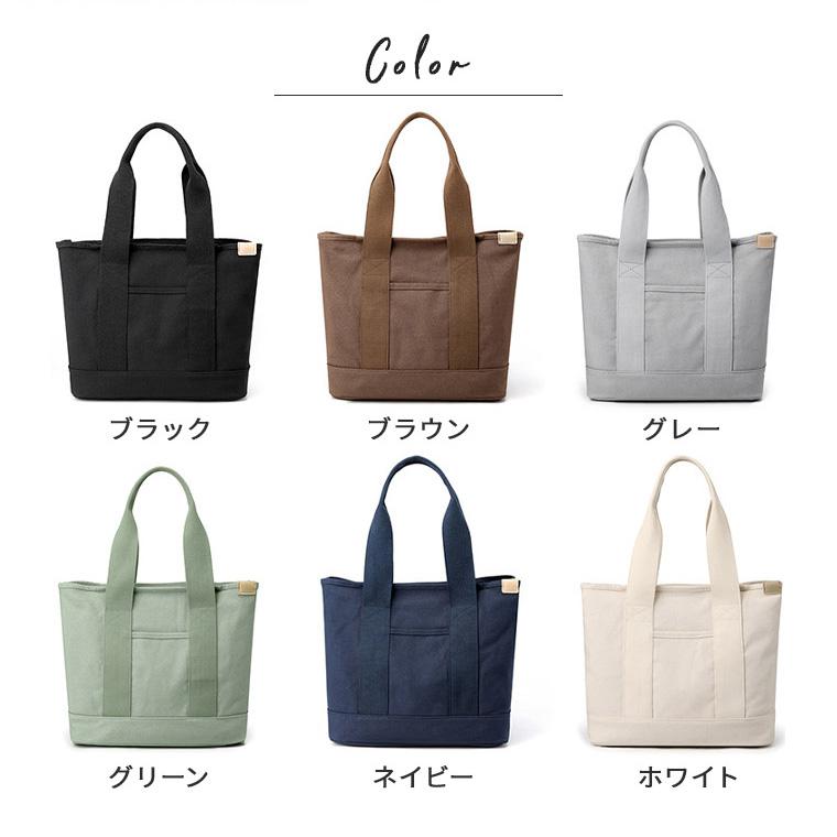 CIARA トートバッグ 帆布 仕切りトート a4 ファスナー付き 大容量 b5 レディース メンズ 大きめ 軽い 通勤 仕切り キャンバス ギフト おしゃれ 冬 クリスマス 60代 ...