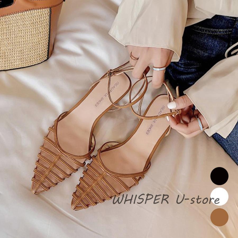 ポインテッドトゥ グルカサンダル レトロ : WHISPER U - 通販 - Yahoo!ショッピング