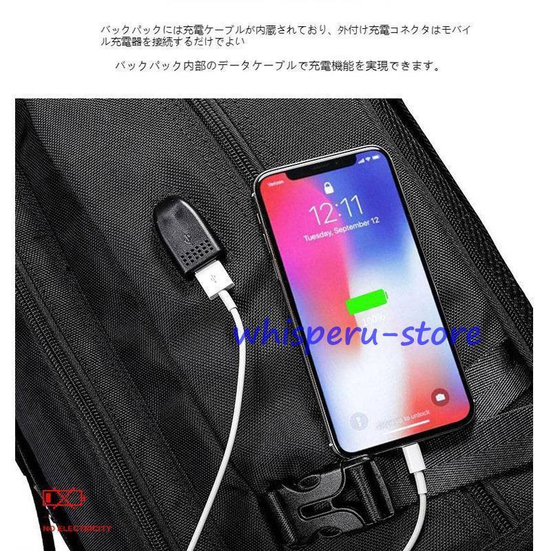 ビジネスリュック バックパック 80L 60L 大容量 軽量 USB充電ポート付き 耐久 キャンプ 登山 ハイキング トレッキング メンズ レディース 旅行 : WHISPER U - 通販 ...
