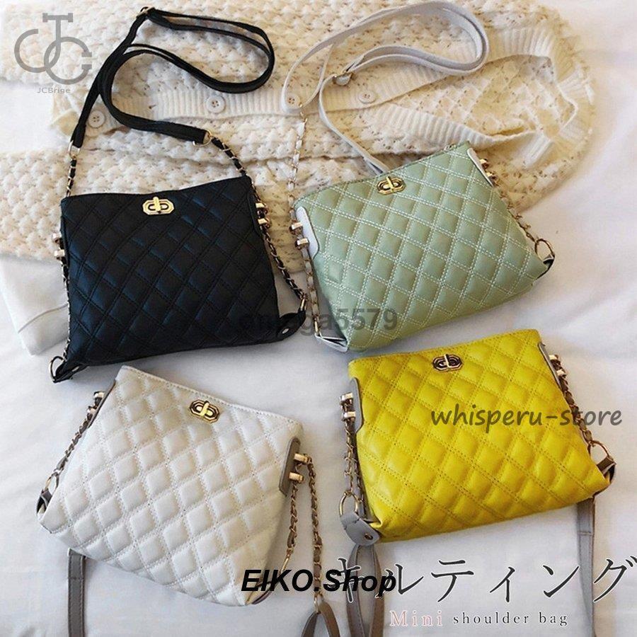 キルティングバッグ チェーンバッグ JCBrige ショルダーバッグ レディース 斜めがけ 大人 スクエアバッグ ポシェット 大人可愛い バッグ 肩掛け : WHISPER U - 通販 ...