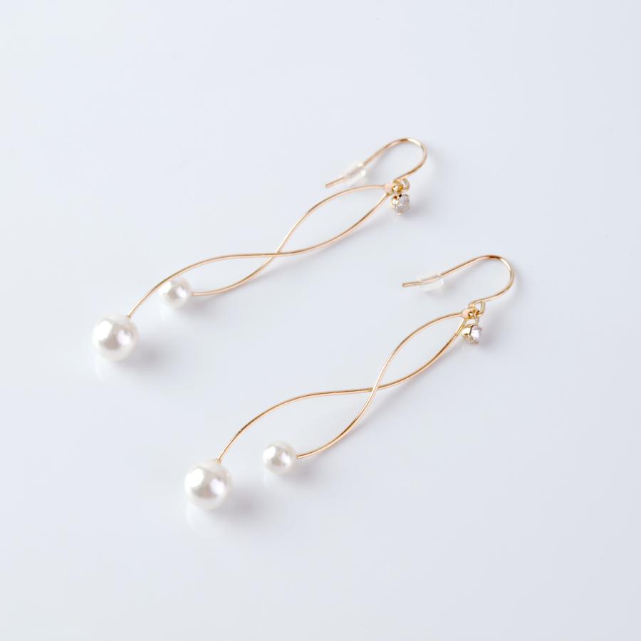 ピアス レディース フープピアス 金属アレルギー ニッケルフリー tw-DPP-607 tocotto（トコット） 韓国 : ホワイトドットYahoo!店 - 通販 - Yahoo!ショッピング