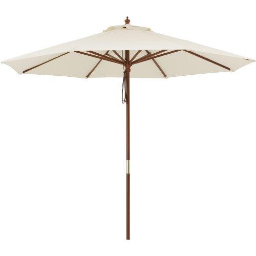 タカショー ウッドパラソル ベージュ 直径270m×高さ252m PAS-27B : White Wings2 - 通販 - Yahoo!ショッピング
