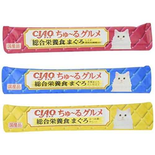 チャオ (CIAO) 猫用おやつ ちゅ~る グルメ 総合栄養食 まぐろ海鮮ミックス味 14g×120本入 : white2d0a18213b : White Wings2 - 通販 ...