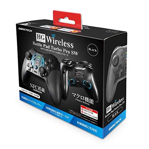 ニンテンドースイッチ用無線コントローラ『HG ワイヤレスバトルパッドターボProSW(ブラック)』 - Switch : White Wings2 - 通販 - Yahoo!ショッピング