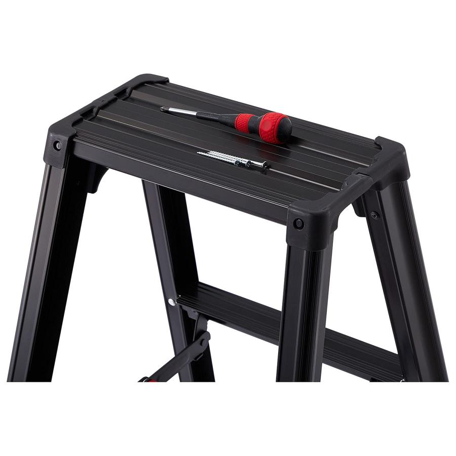 長谷川工業(Hasegawa) 専用脚立 脚軽 ブラック 6段 RZB-18b (1.69m) (17764)【2020年モデル】 : White Wings2 - 通販 - Yahoo!ショッピング