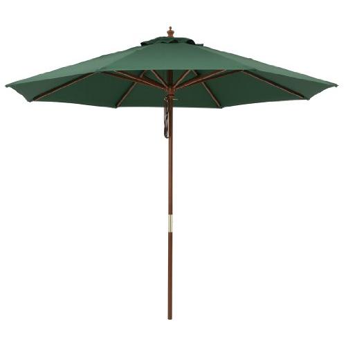 タカショー ウッドパラソル グリーン 直径270m×高さ252m PAS-27BG : White Wings2 - 通販 - Yahoo!ショッピング