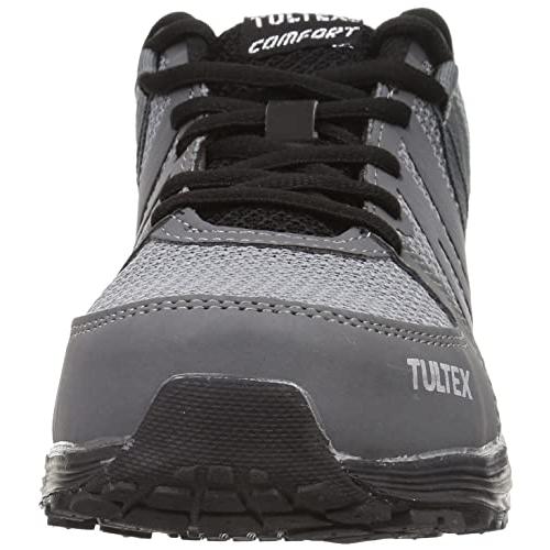 [タルテックス] 安全靴 作業靴 AZ51649 セーフティシューズ 超軽量 樹脂先芯 メッシュ 通気性 クッション性 3E チャコールグレー :White99ff8c97cf:White ...