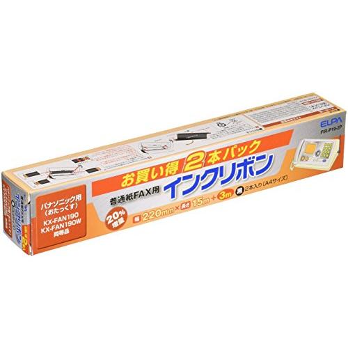 ELPA FAXインクリボン 2本入 FIR-P19-2P : White Wings2 - 通販 - Yahoo!ショッピング