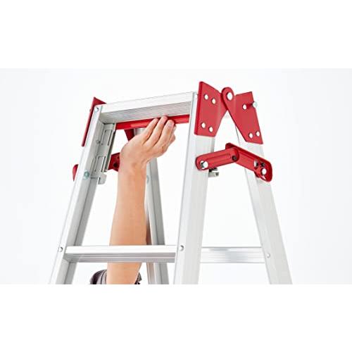 長谷川工業(Hasegawa) 脚部伸縮式はしご兼用脚立(ワンタッチバー付) 3段 RYZ-09c (0.72~1.03m) (10192) 【 : White Wings2 - 通販 ...