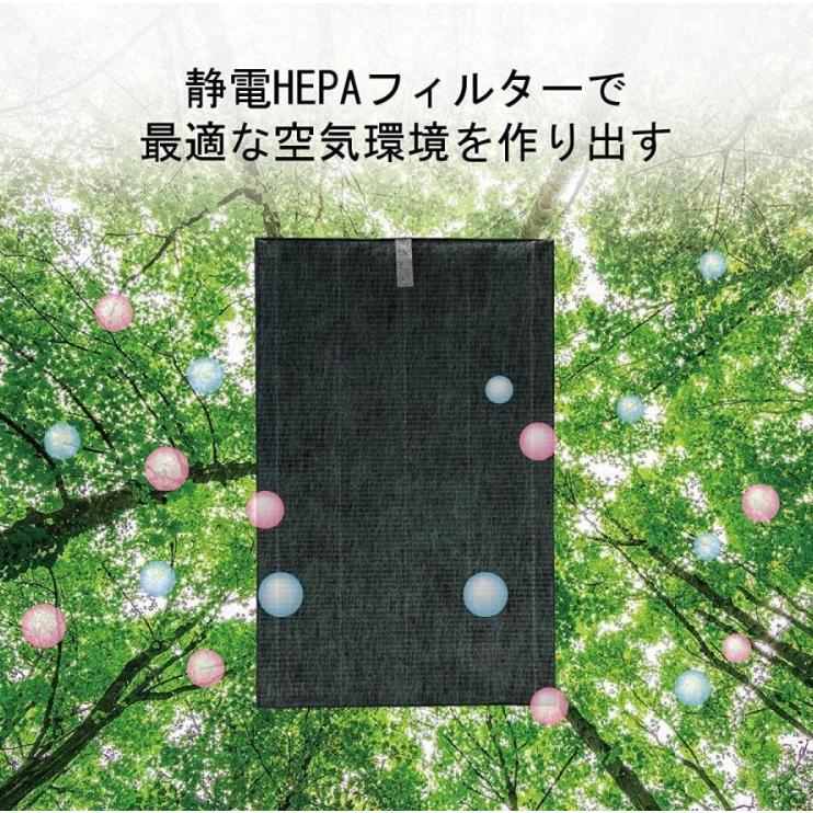 SHARP（シャープ） 空気清浄機 フィルター FZ-W65HF 交換用 集じん