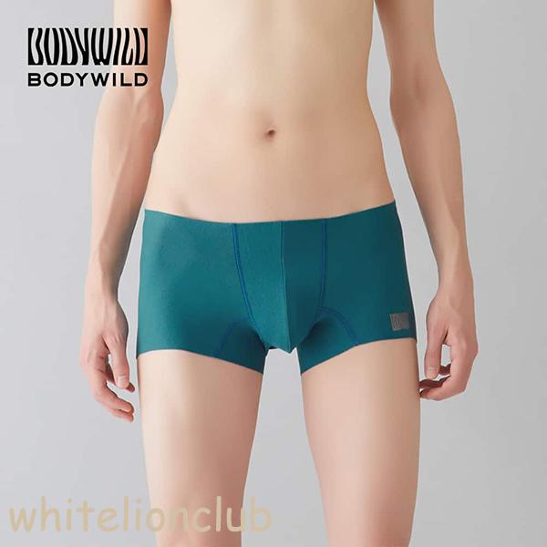 BODY WILD グンゼ ボディワイルド AIRZ ボクサーパンツ カットオフ 前とじ 腰ゴムなし S/M/L/LL | ショートタイプ 無地 メンズ レーヨン 下着 インナー ...