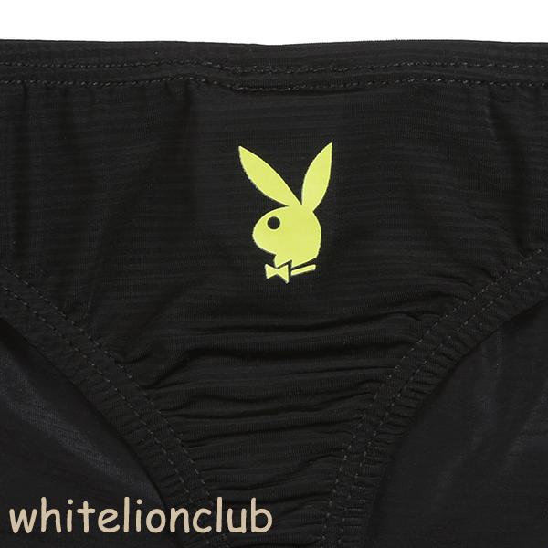 ATSUGI Tバック ビキニブリーフ メンズ プレイボーイ アツギ PLAYBOY ボーダー ナイロン tバック ブリーフ パンツ M20061 M/L : ホワイトライオン倶楽部 - 通販 ...