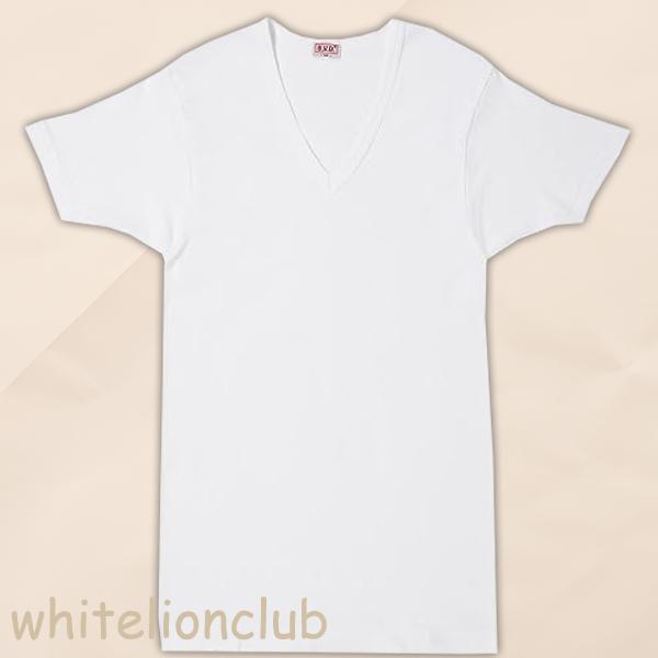 B.V.D. GOLD 綿100% フライス 無地 メンズ V首 半袖 Tシャツ G044A LL 下着 肌着 インナー bvd BVD ビーブイディー ゴールド アンダーシャツ : ホワイト ...