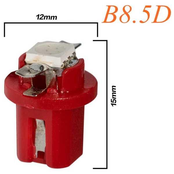 10 個 T3 T4.2 T4.7 T5 B8.5D B8.4D B8.3D led 電球自動ダッシュボード計器クラスタ車パネルゲージスピード ...