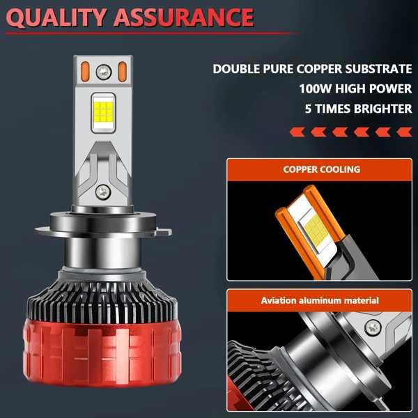 車 ヘッドライト電球 車 ヘッドライト用ターボキャンバスEAGLEVISION-LEDランプ Canbus 1400W 1000000lm 12v 24v hb3 hb4 9012 h1 h4 ...