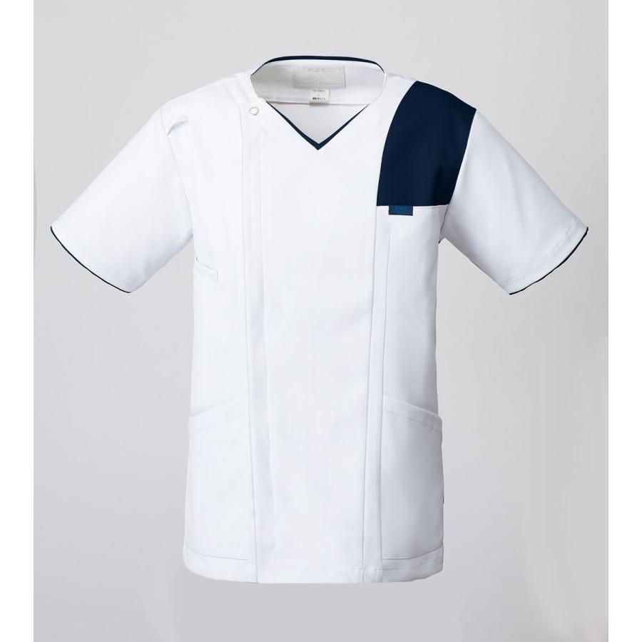 白衣 スクラブ FOLK フォーク 7060SC 半袖上衣 男性用 メンズ ZIP SCRUB ジップスクラブ : 白衣のホワイトロード - 通販 - Yahoo!ショッピング