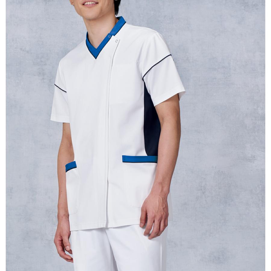 KAZEN 旧アプロン 034 スクラブ 男女兼用 白衣 2022年新作商品 : 白衣のホワイトロード - 通販 - Yahoo!ショッピング