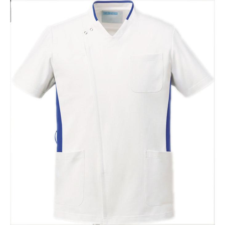 KAZEN 旧アプロン 038-21・22・28 スクラブ 白衣 男性用 メンズ : kazen-038-21-28 : 白衣のホワイトロード - 通販 - Yahoo!ショッピング