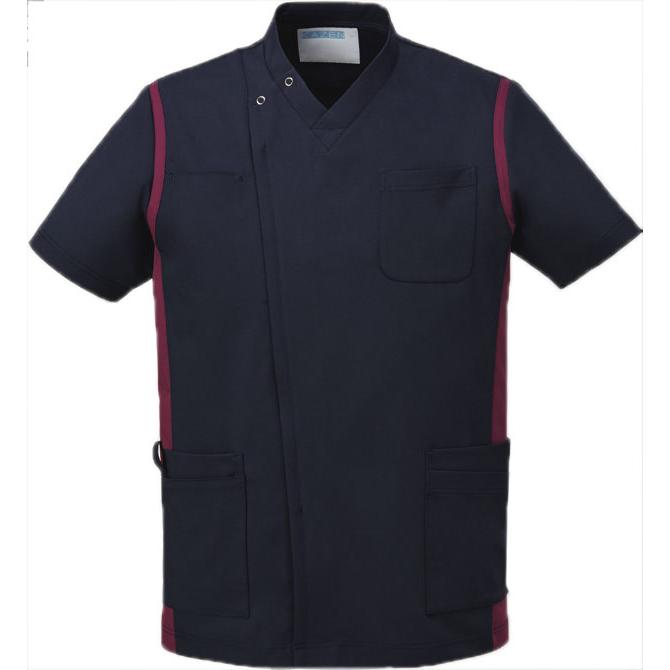 KAZEN 旧アプロン 974-41・45・48 スクラブ 半袖 男性用 メンズ 2019新作商品 :kazen-974-41-48:白衣のホワイトロード - 通販 - Yahoo!ショッピング