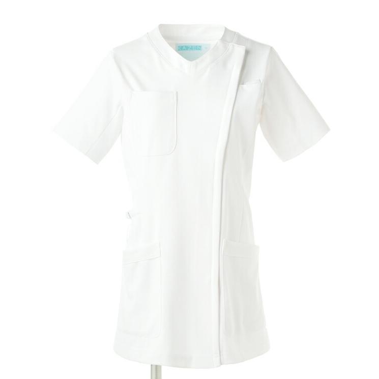 KAZEN 旧アプロン 981 スクラブ 女性用 白衣 レディース : 白衣のホワイトロード - 通販 - Yahoo!ショッピング